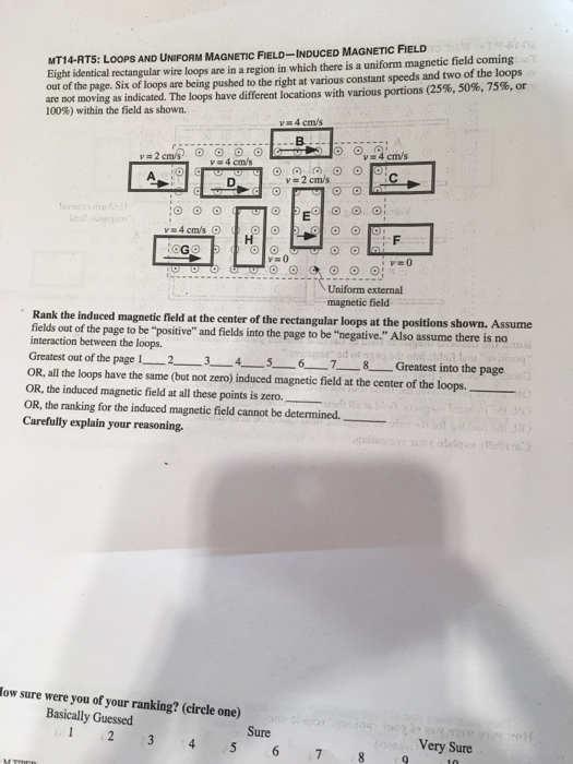 Solved Eight identical rectangular wire loops are in a | Chegg.com