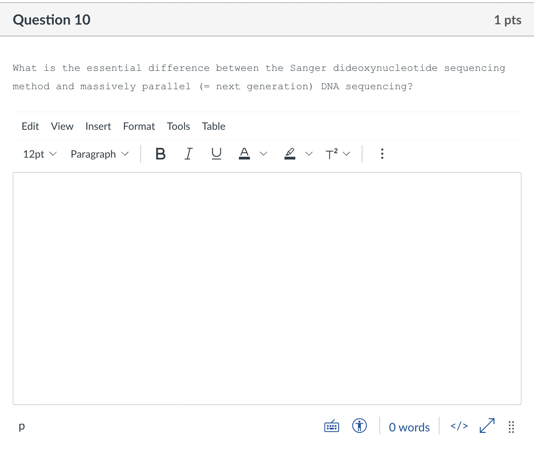 Solved What is the essential difference between the Sanger | Chegg.com