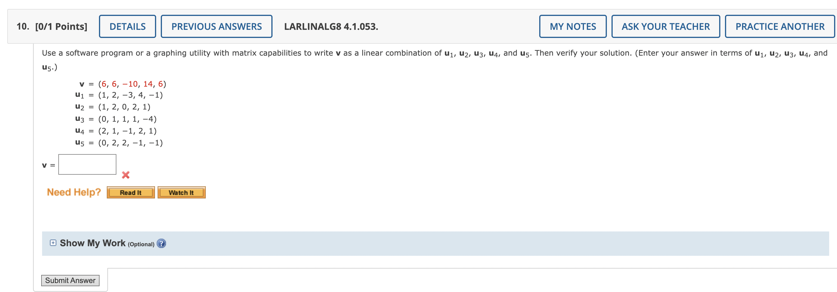 Solved Use a software program or a graphing utility with | Chegg.com