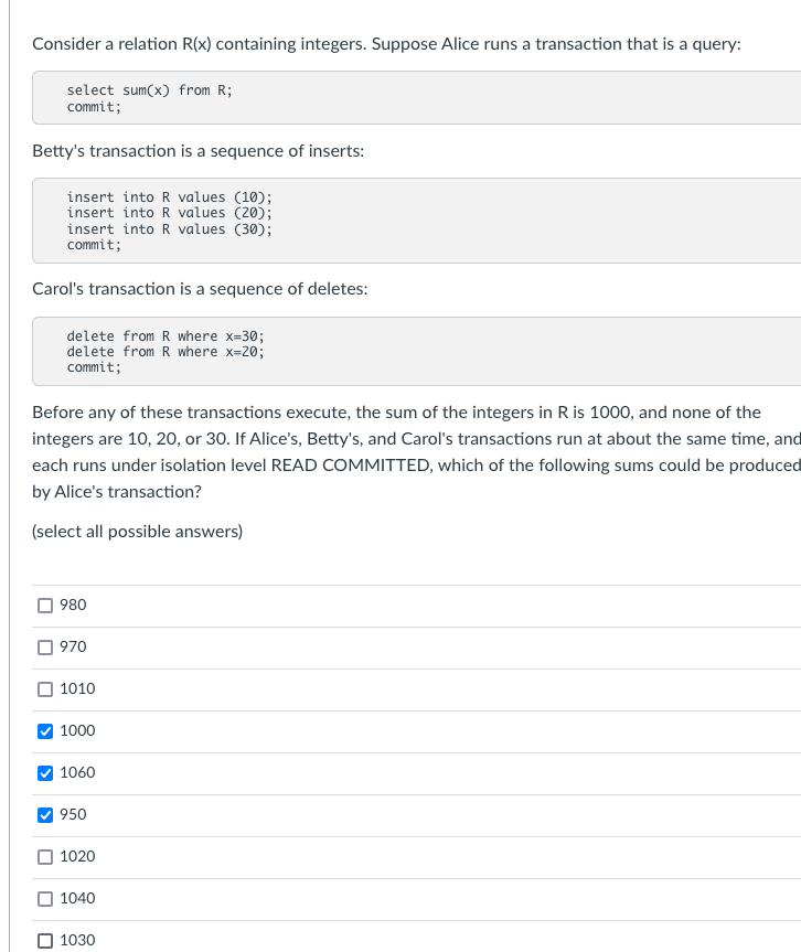 Solved Consider a relation R(x) ﻿containing integers. | Chegg.com