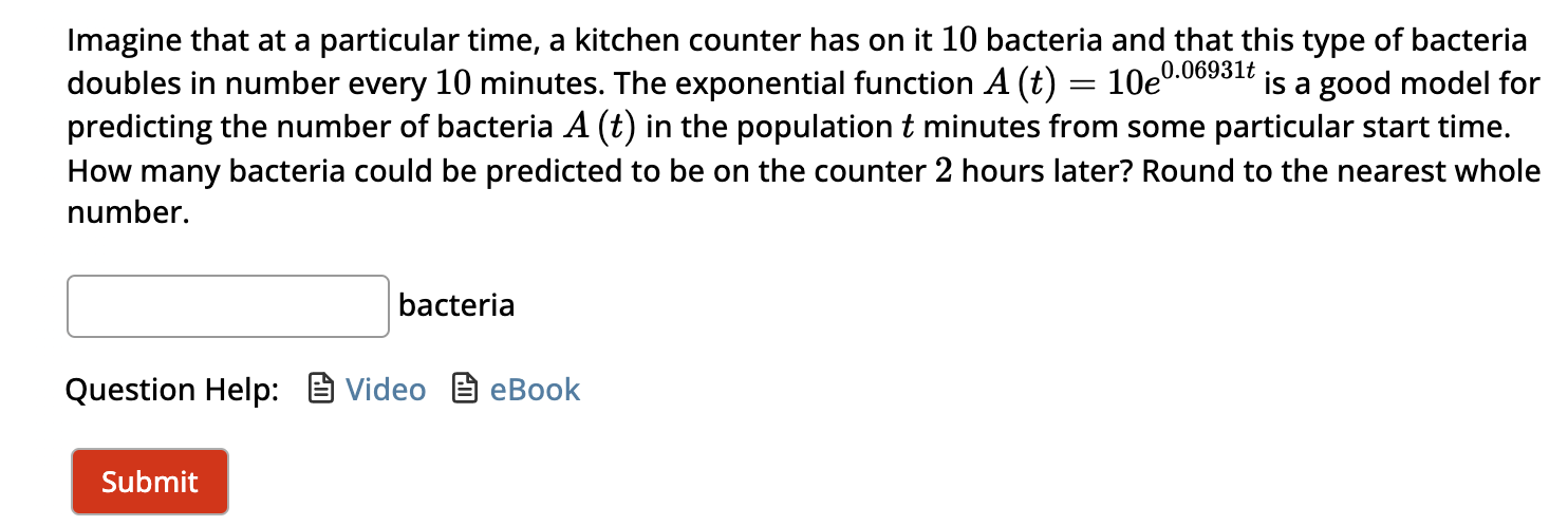 Solved Imagine that at a particular time, a kitchen counter | Chegg.com