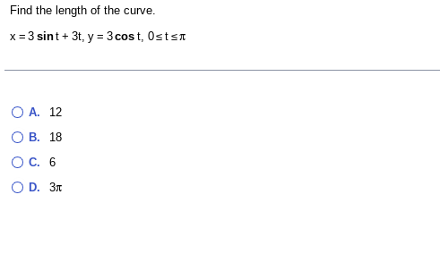 Solved Find the length of the curve. | Chegg.com