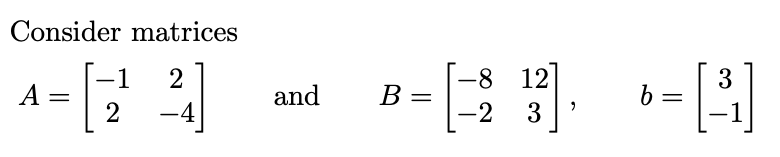 Solved i) Find A10 times vector b by writing vector b as | Chegg.com