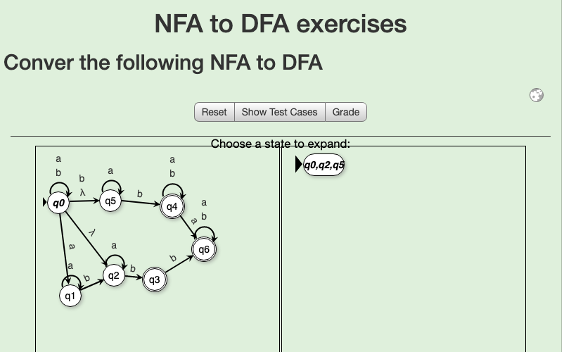 Solved NFA to DFA exercises Conver the following NFA to DFA | Chegg.com