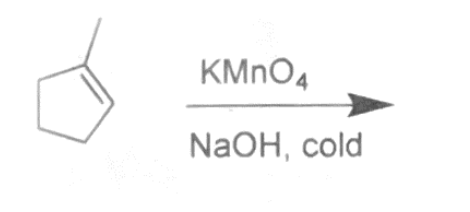 Solved KMnO4 NaOH, cold | Chegg.com