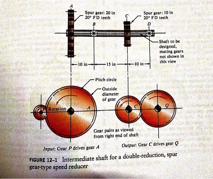 Solved Torques and Forces Acting Radial to Shaft 1. See | Chegg.com