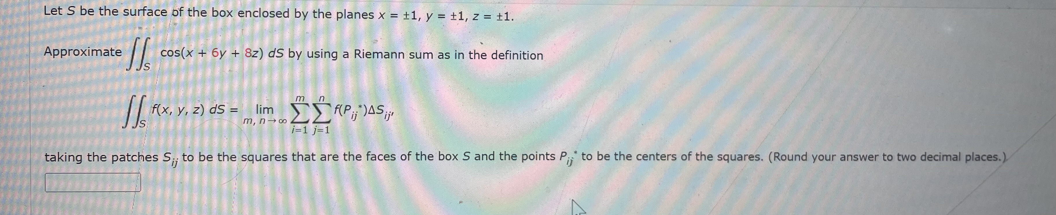 Solved Let S be the surface of the box enclosed by the | Chegg.com