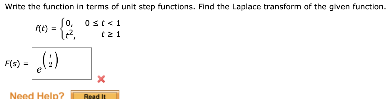 Solved Write the function in terms of unit step functions. | Chegg.com
