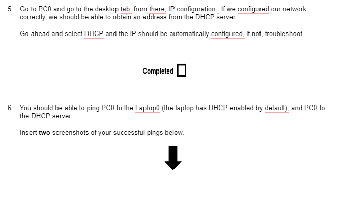Solved Now go to the services tab and select "DHCP". We will | Chegg.com