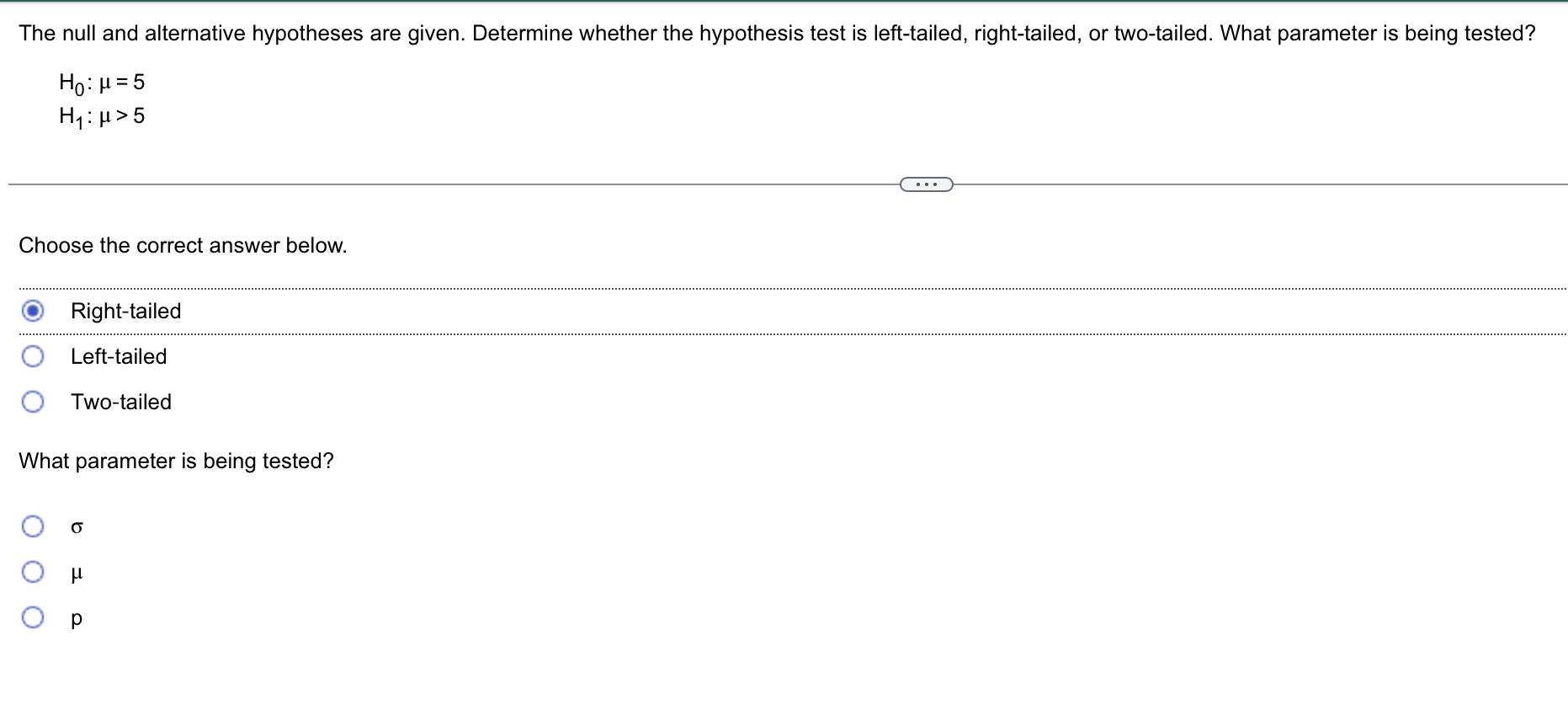Solved The null and alternative hypotheses are given. | Chegg.com