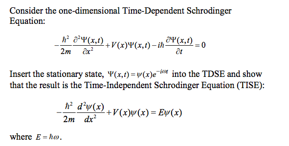 Solved Consider the one-dimensional Time-Dependent | Chegg.com