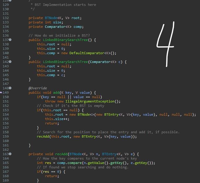 Solved Implement the remove ( K key) method for the Binary | Chegg.com