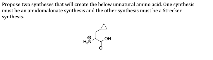 Solved Propose two syntheses that will create the below | Chegg.com