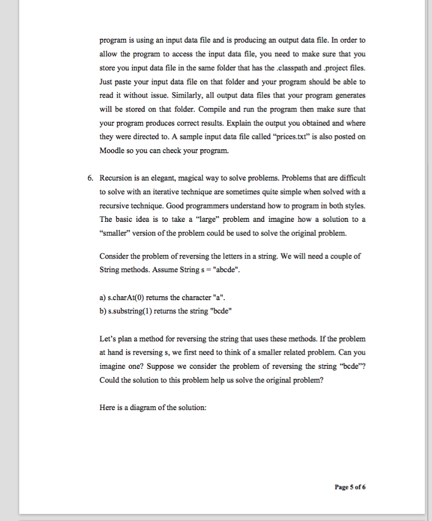 Solved Lab 5 Instructions Objectives: • Becoming familiar | Chegg.com