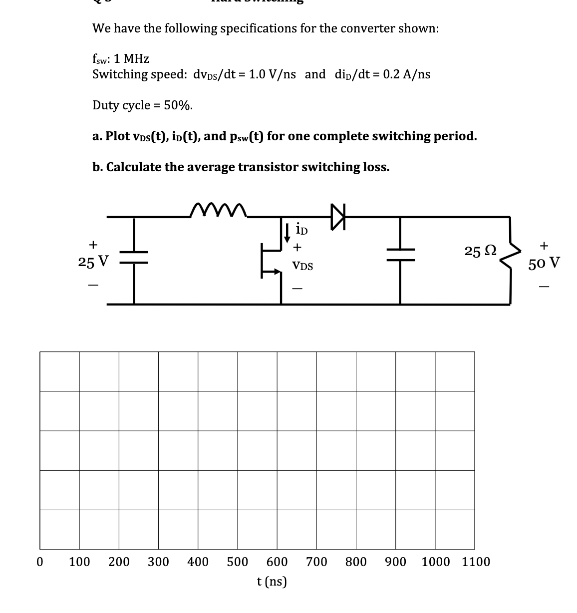 Solved We have the following specifications for the | Chegg.com