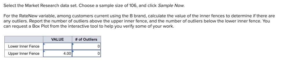 Visual Descriptive Statistics CHART SETTINGS Reset | Chegg.com