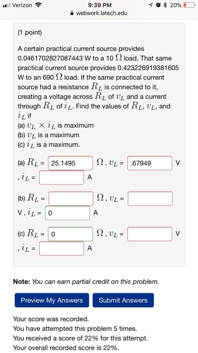 Solved A certain practical current source provides | Chegg.com