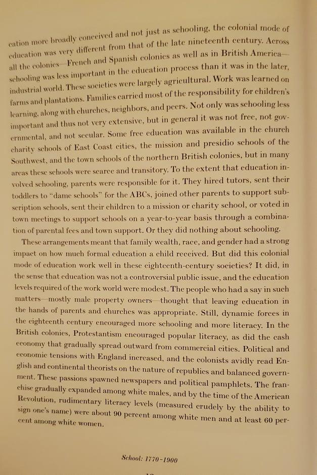 Solved Read part I of School. While reading and taking | Chegg.com