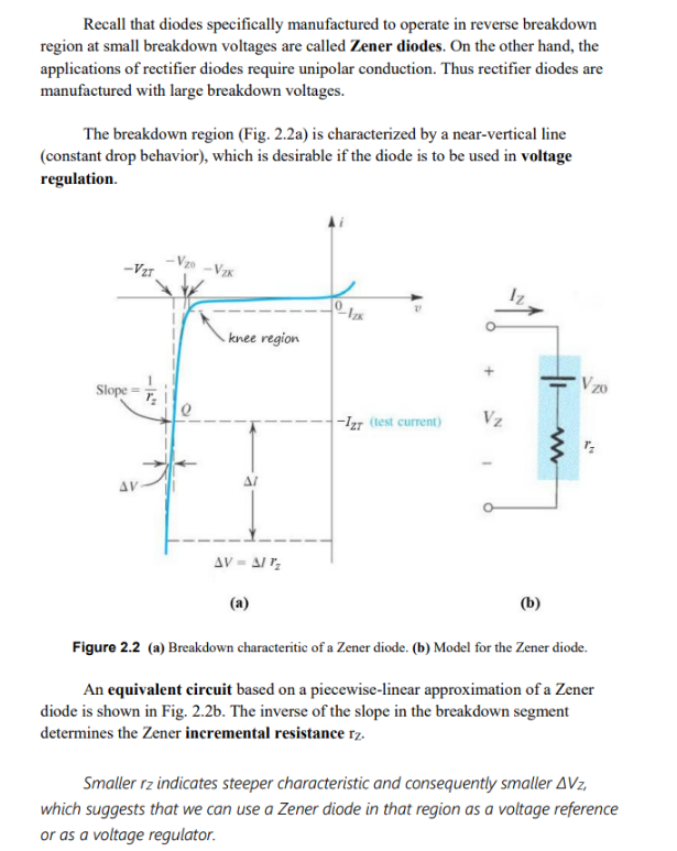 Solved Recall that diodes specifically manufactured to | Chegg.com