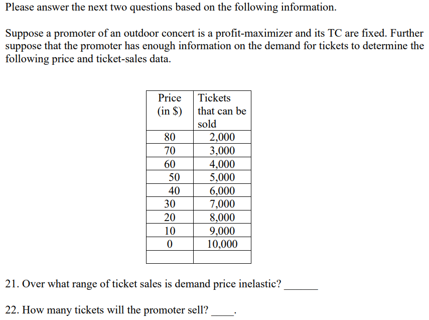 Please answer the next two questions based on the | Chegg.com