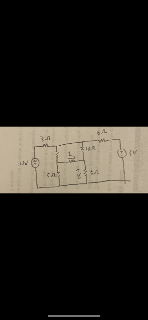 Solved 312 br m 1012 I im ☺ 3v $4 10V 523 5. | Chegg.com