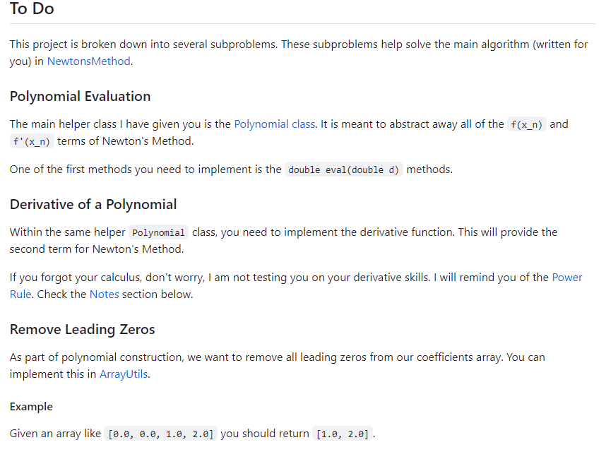 Examples: java -jar newtons-method.jar 0110012−10 | Chegg.com