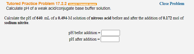 Solved Tutored Practice Problem 17.2.2 COUNTS TOWARDS GRADE | Chegg.com