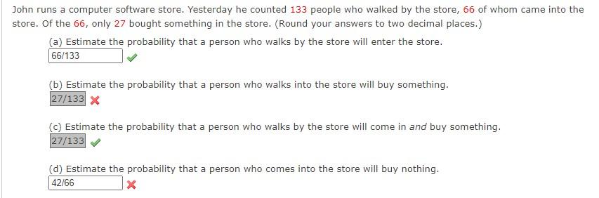 Solved John runs a computer software store. Yesterday he | Chegg.com