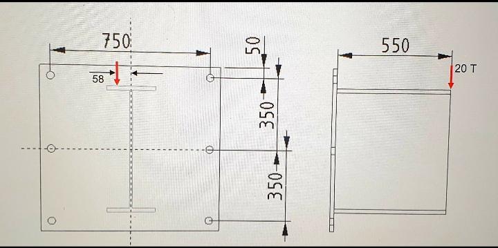 Solved The 610 UB 125 is Fixed to a mounting -plate, | Chegg.com