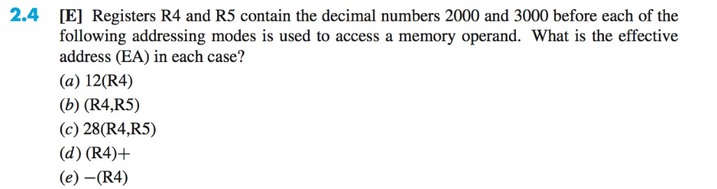 Solved 2.4 | Chegg.com