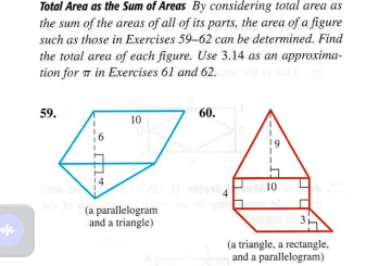 Solved Total Area as the Sum of Areas By considering total | Chegg.com