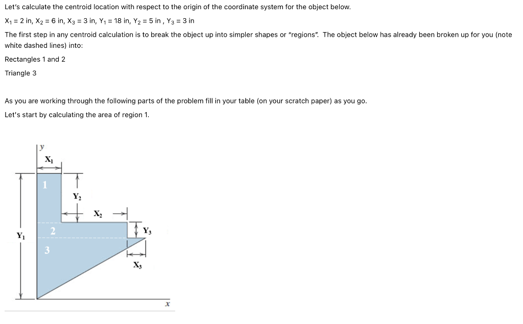 Solved Calculate the area of region 2. Given information | Chegg.com