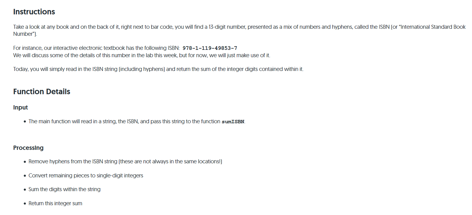 Solved Instructions Take a look at any book and on the back | Chegg.com