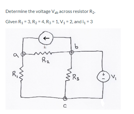 Solved Determine the voltage Vbd across resistor R2. Give R1 | Chegg.com