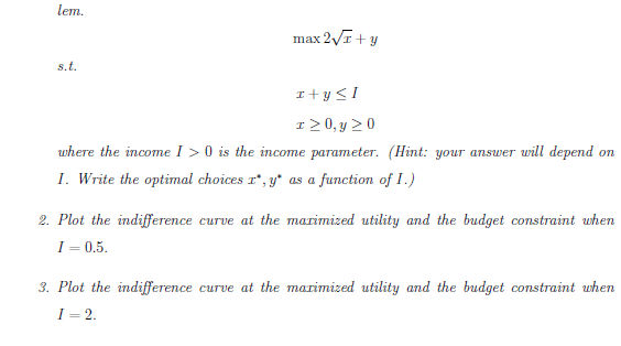 Solved Exercise 5.3 (Ref. Example 5.5). 1. Solve the | Chegg.com