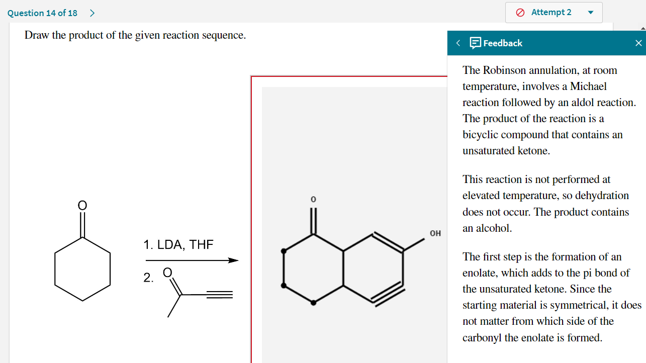 Solved Draw The Product Of The Given Reaction Sequence 1