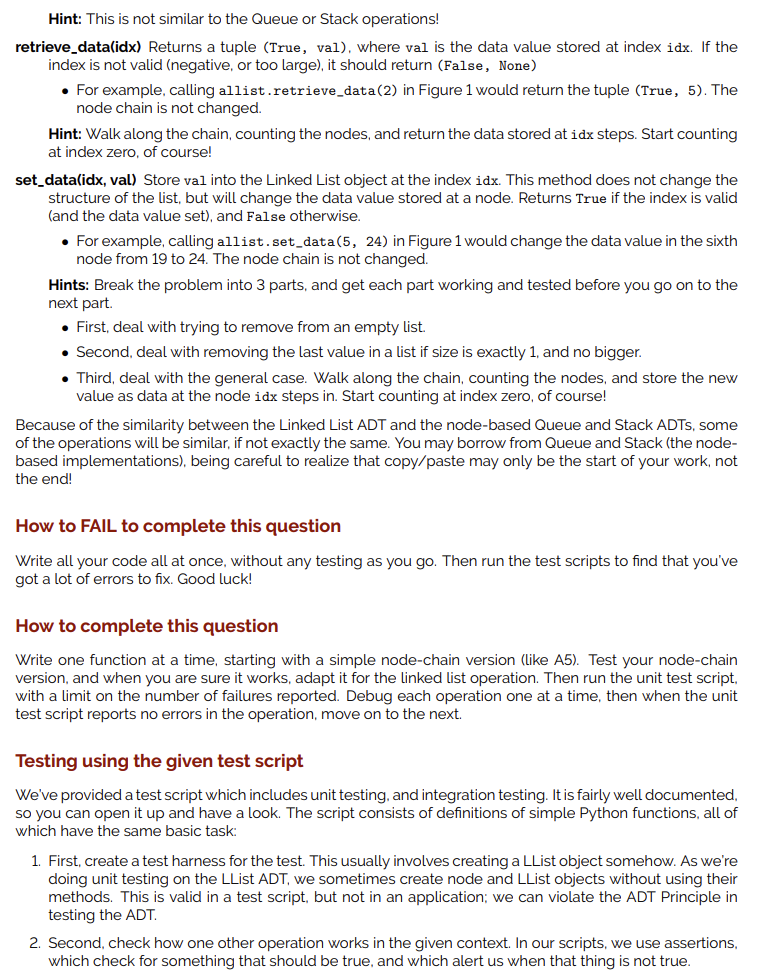 Solved 1. On Canvas you will find four Python scripts: • | Chegg.com