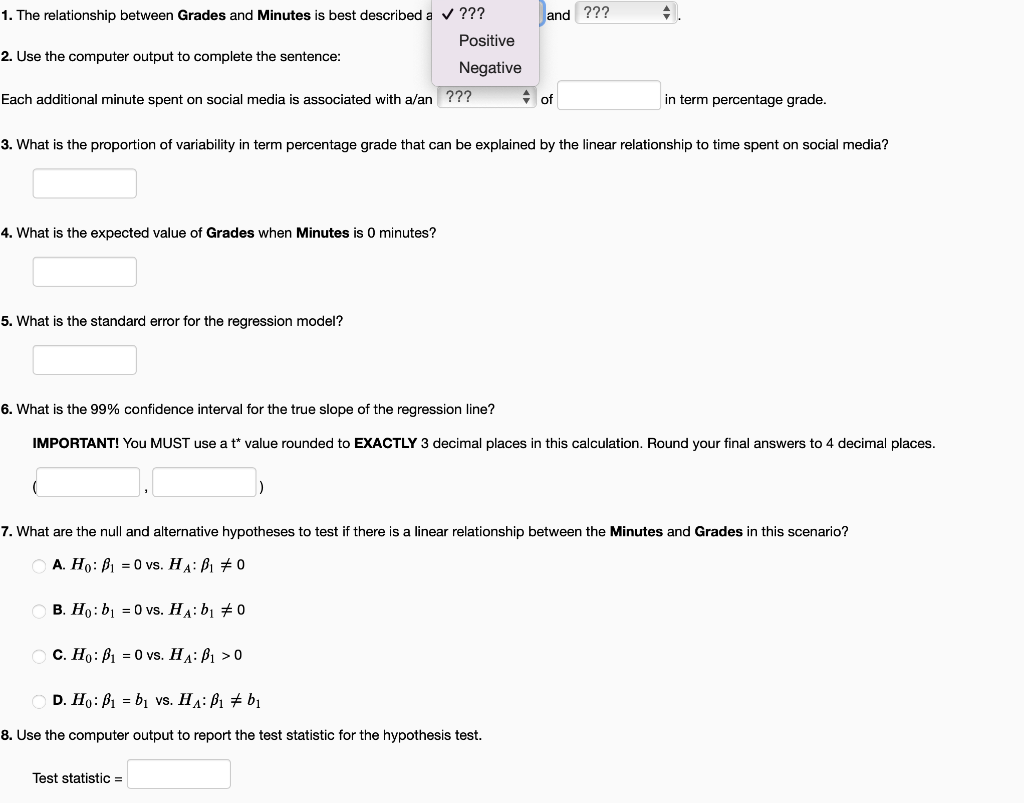 Solved Social media and your grades - A college student | Chegg.com