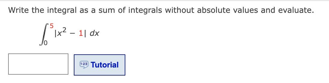 Solved Write the integral as a sum of integrals without | Chegg.com