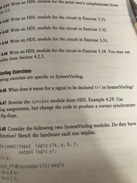 Solved what does it mean for a signal to be declared 'tri' | Chegg.com