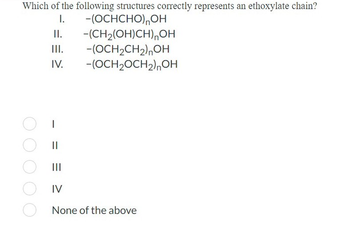 Solved Which of the following structures correctly | Chegg.com