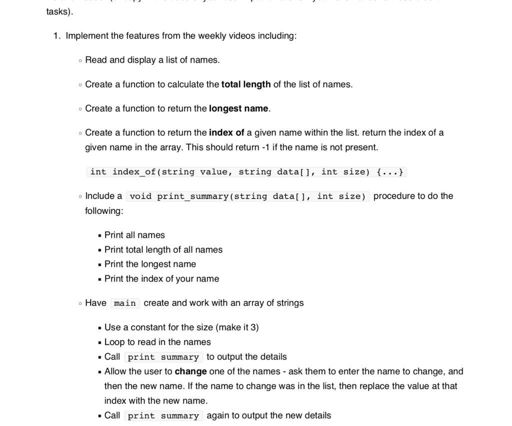Solved Can you please help me fix up my code to: 1. Always | Chegg.com