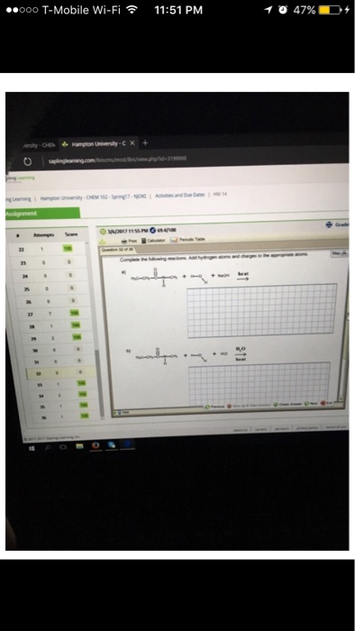 Solved ooo T-Mobile Wi-Fi F 11:51 PM 47% | Chegg.com