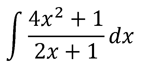 Solved ∫2x+14x2+1dx | Chegg.com