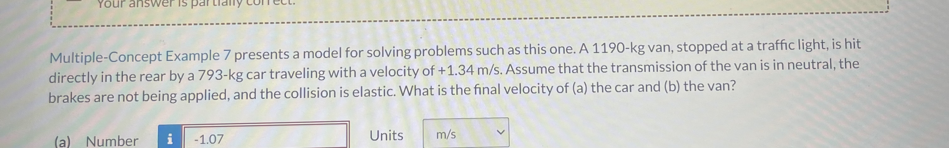 Solved Multiple-Concept Example 7 presents a model for | Chegg.com