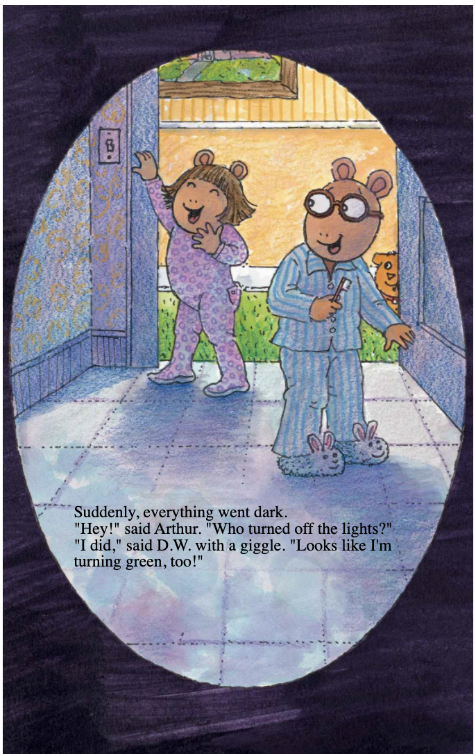 Solved MARC BROWN ARTHUR Turns Green DE MARC BROWN ARTHUR | Chegg.com