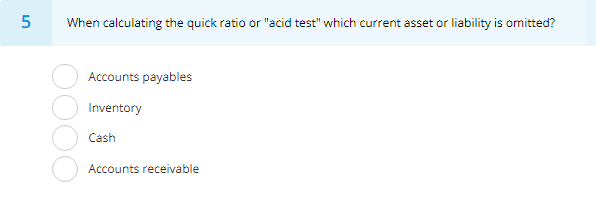 Solved Which of the following items are not included when | Chegg.com