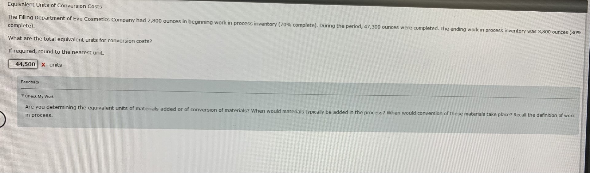 Solved Packing Department. There were 1,120 units in process | Chegg.com