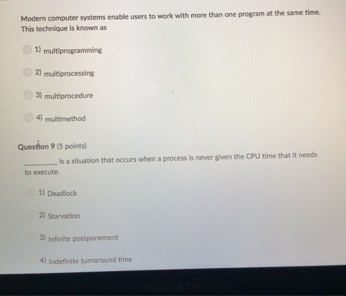 Solved The solution to the problems inherent with fixed | Chegg.com