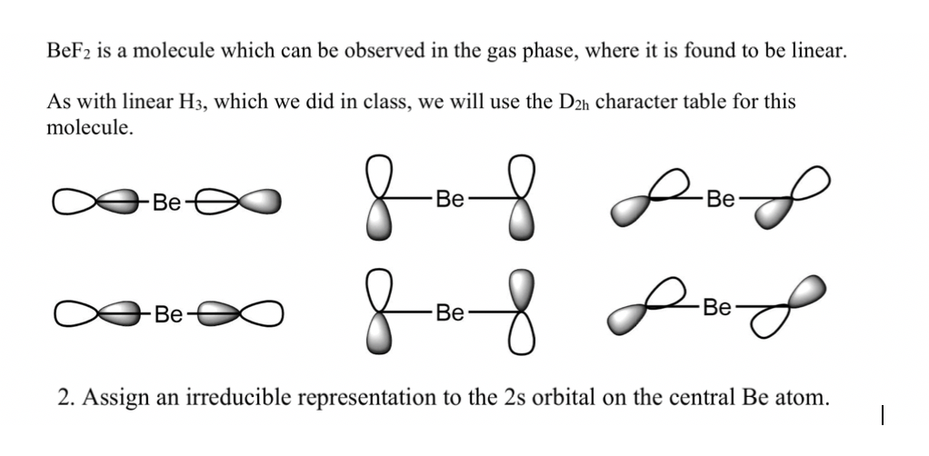 Solved BeF2 is a molecule which can be observed in the gas | Chegg.com